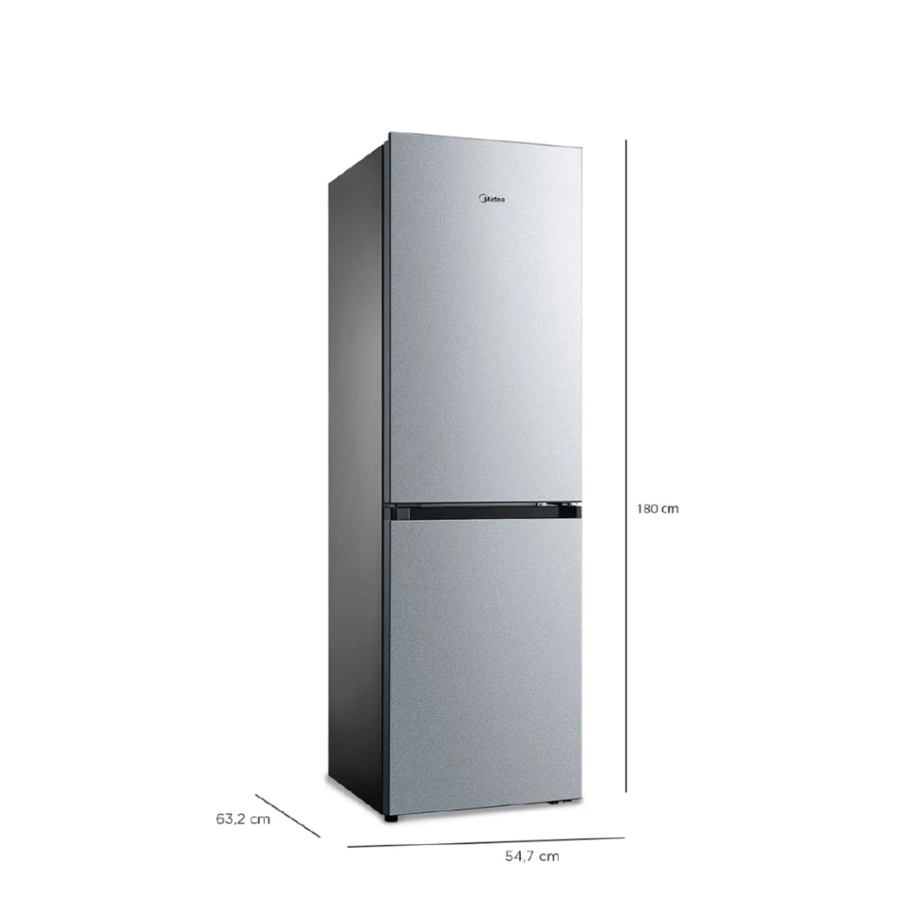 Refrigerador Midea Bottom Freezer No Frost Light Silver 273 lts - Wasi